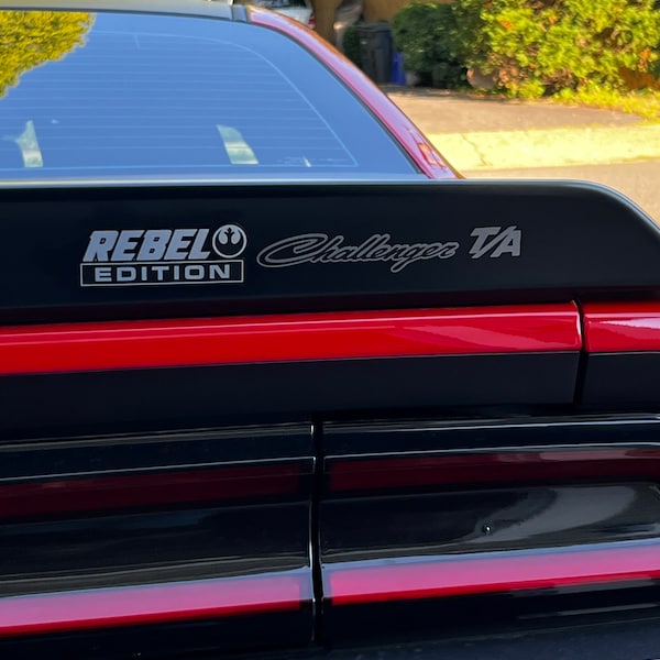 Custom REBEL EDITION Automobile Car Emblem - Etsy