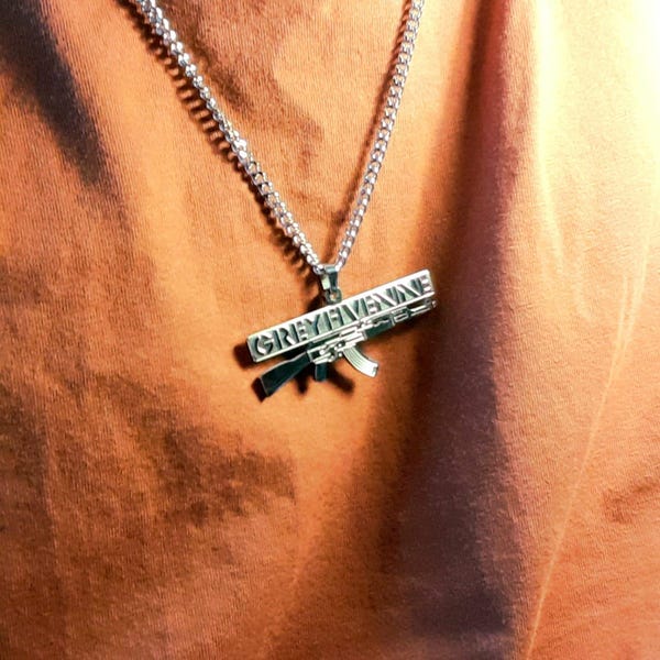 XXXTENTACION Necklace! Stainless Steel & Red Enamel Pendant + Choice of ...