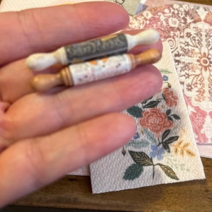 Pink Flower Dollhouse Rug - Etsy