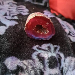 Rainbow Geode, Fairy Geode, Pink Crystal Cave, Fairy Cave Pixie Cave ...