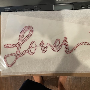 Thick Rhinestone Alphabetcustom Rhinestone Words Rhinestone - Etsy