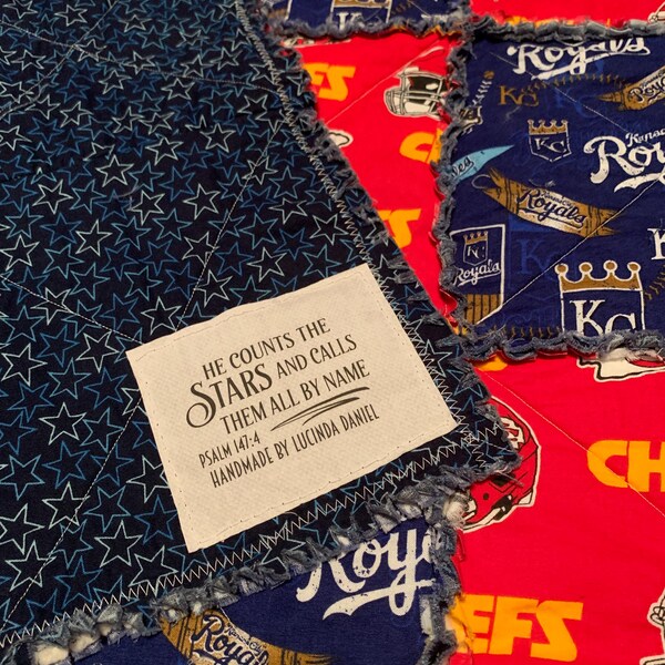 Inspirational Quilt Label Assortment - Personalized Christian Quilt ...