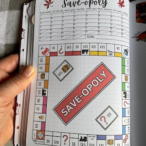 Saveopoly Savings Challenge PRINTABLE Journal Page Printable Savings ...