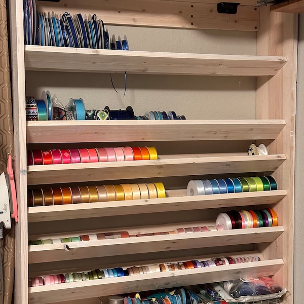 Ribbon Rack Pattern, Ribbon Shelf Pattern, Ribbon Holder Pattern ...