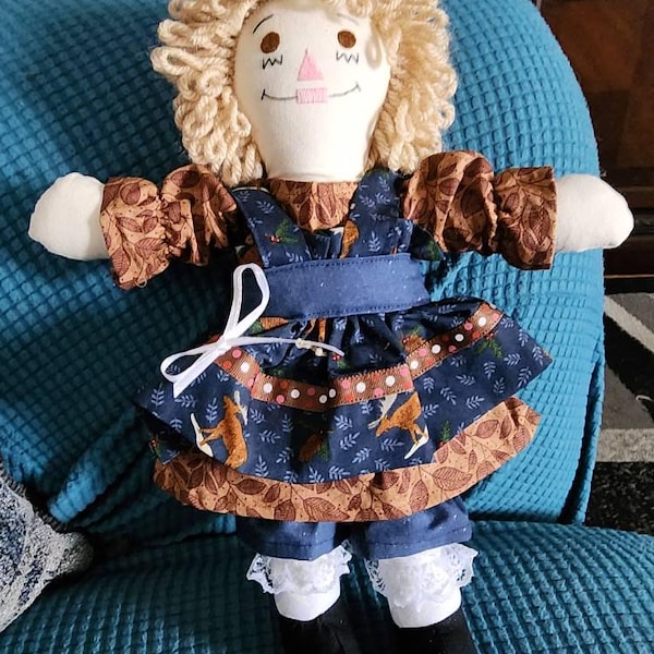 Raggedy Ann Doll Clothes for Rag Doll Outfit for 10 To12 Inch Rag Dolls ...