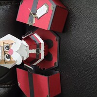 SANTA BOX Card SVG Instant Download Svg Project for Cricut, Scanncut ...