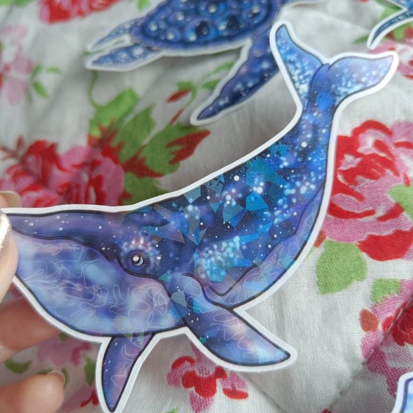 Galaxy Ocean Sticker Collection – Holographic Sea Creatures - Etsy