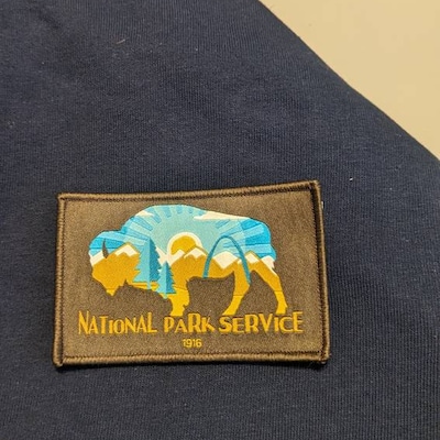 Mount Rainier National Park Woven Patch - Etsy