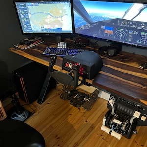 Logitech Flight Panel Under Desk Mounts - Etsy