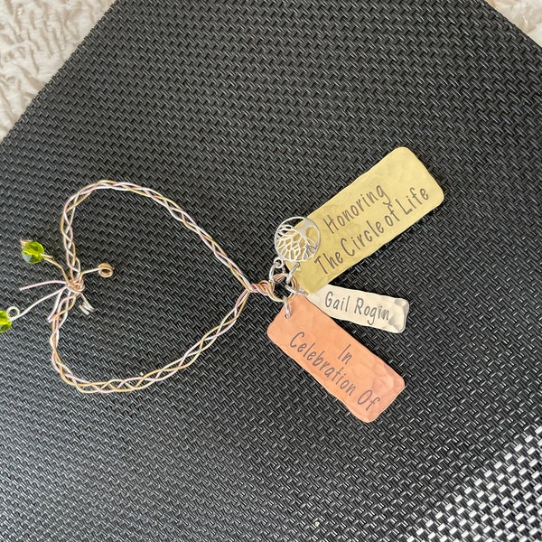 Personalized Engraved Tag – Copper, Brass, or Sterling Silver - Etsy