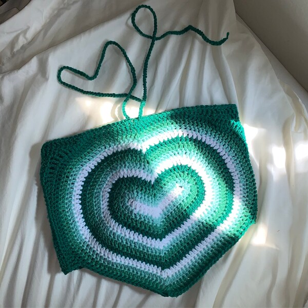 Sweetheart Top Crochet Pattern Original Design! - Etsy