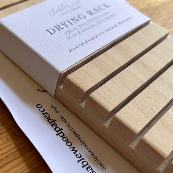 Drying Rack // Envelope Drying Rack / Calligraphy Drying Rack / Card ...