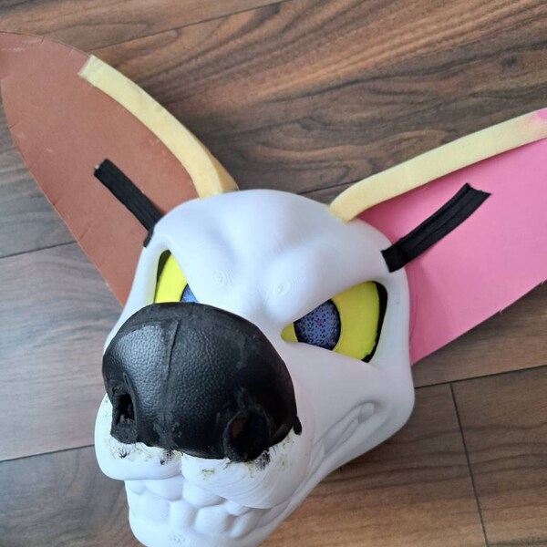 Furry Fursuit Head Base Grumpy Dog Static Base 3d Print - Etsy