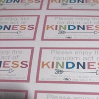 Printable Random Act of Kindness Cards, RAOK, Pay It Forward, DIY ...