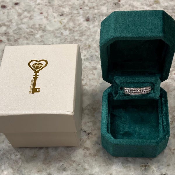 Luxury Antique Style Mini Ring Box, Victorian Style Jewelry Box ...