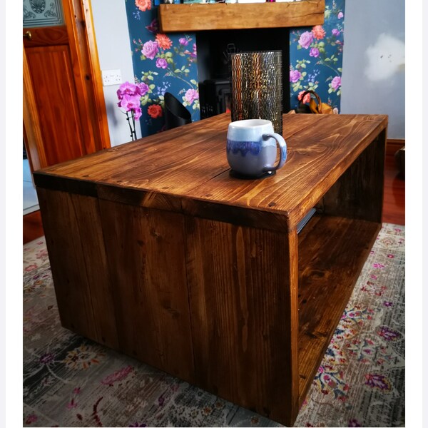 Scaffold Board End Table - Etsy