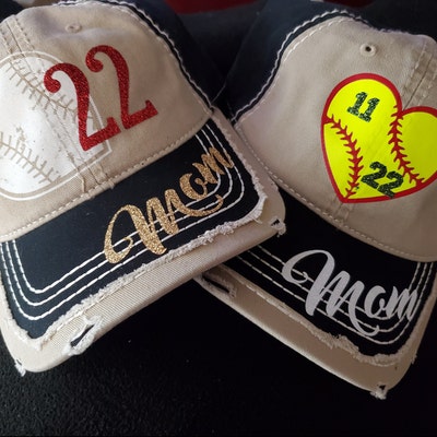 Customized Baseball Mom Cap Fun Baseball Cap Baseball Mom - Etsy