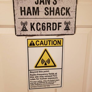 FCC GMRS License Plaque for General Mobile Radio Service Operators - Etsy