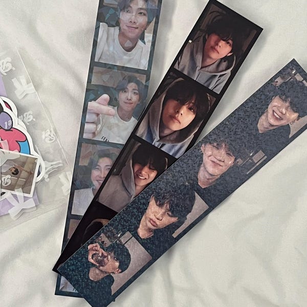 Seventeen Photo Strip / Photo Booth Bookmarks - Etsy