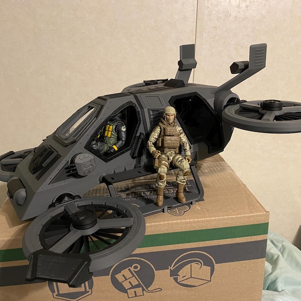 Classified Scale 1:12 GI Joe Dreadnok Skiffy 3d Printed - Etsy