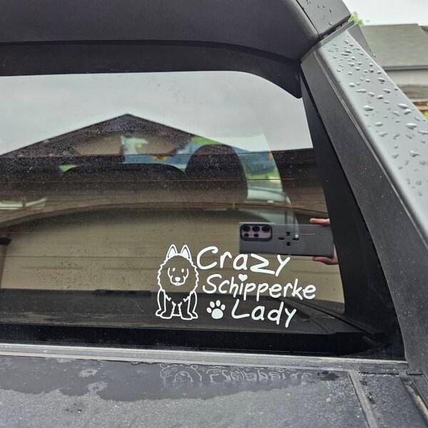 Crazy Dog Lady Vinyl Sticker - Etsy