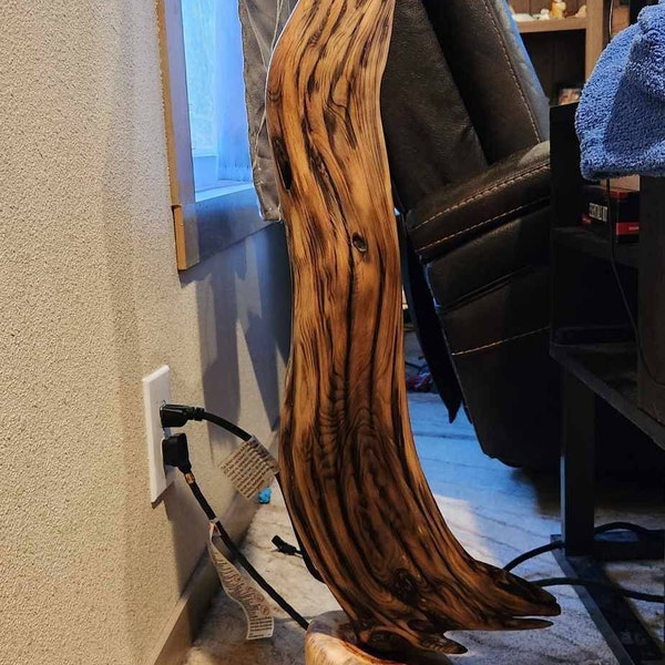 Hand Carved Solid Wood Abstract structure & Form 4 Twisted Nature ...