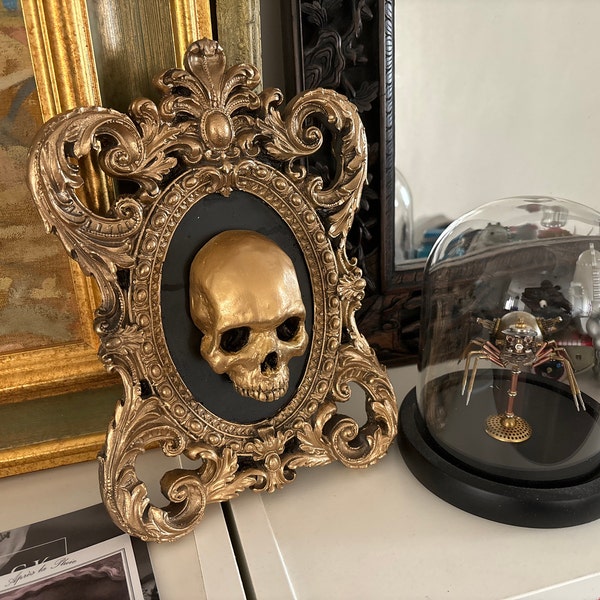 Human Skull Replica . Realistic Plaster of Paris Life Size Human Skull ...