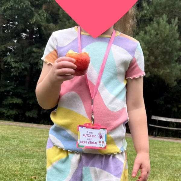 ADHD and ODD Awareness ID Card and Lanyard - Etsy