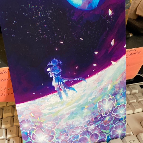 FFXIV Endwalker Print (poster and Mini Size Available!) - A Flower Upon ...