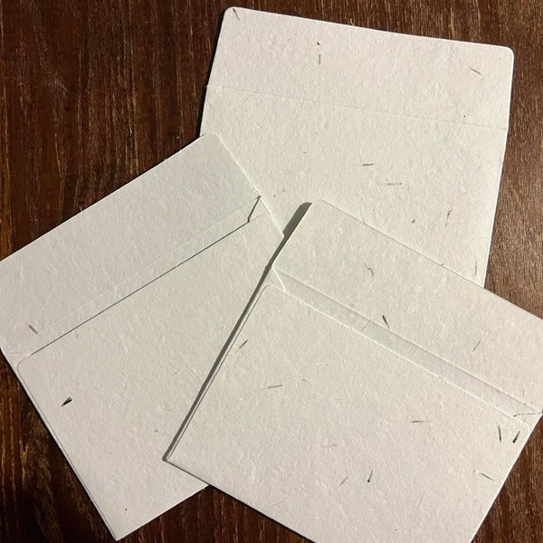 Minimalist Save the Date | Handmade Wedding Invitation With Wildflower ...