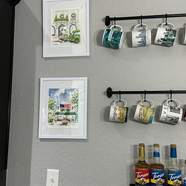 Watercolor Print: Kit Kemp Interior - Etsy