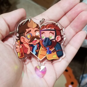 Bugsnax, Floofty Fizzlebean, Filbo Fiddlepie, Colored Acrylic Charms 2. ...