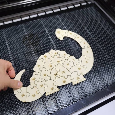 Wooden Owl Puzzle Jigsaw Glowforge Svg Laser Cut Dxf Xtool D1 - Etsy