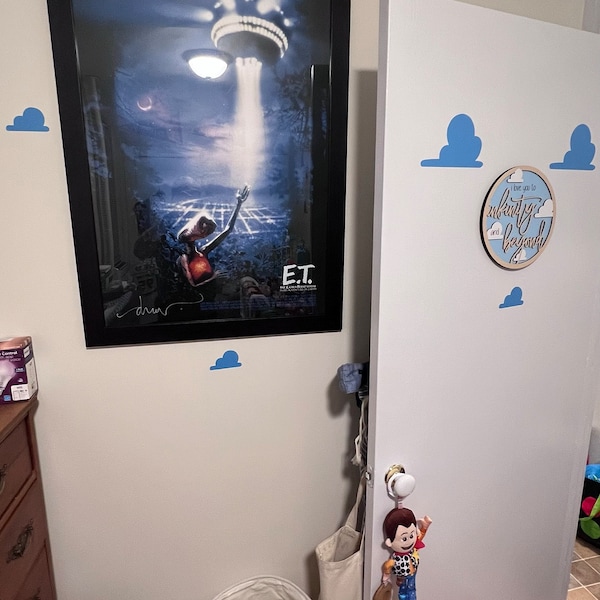 10" Toy Story Inspired Nursery Sign // Disney Nursery // Infinity ...