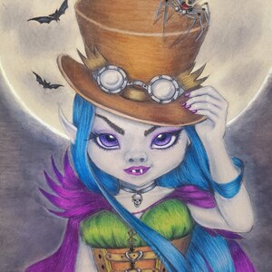 Elf Elise '' Coloring Page Illustration Printable - Etsy