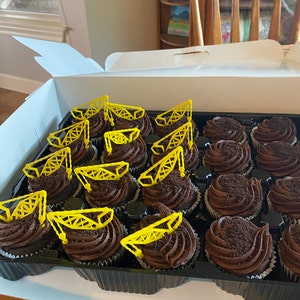 12 Treble Clef Cupcake Toppers Acrylic | Etsy