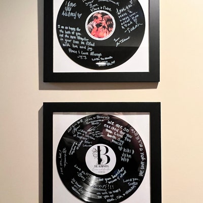 45 RPM Vinyl Record Frame. Displays 7 Record. Easy to Switch Out - Etsy