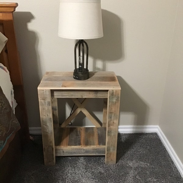 X-back End Table - Etsy