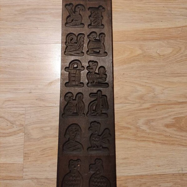 Antique Wooden Inlay Intarsia Burl Wood Handmade Table - Music Box ...