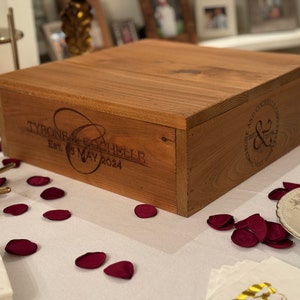 Personalized Cake Stand Keepsake Box 18x18x6 Wedding Cake Stand and ...