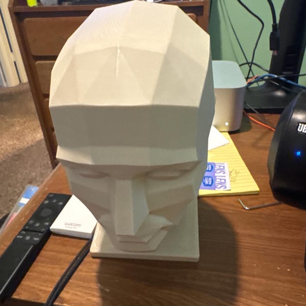 Female Realistic Head Bust | Portrait Reference Tool | Multiple Sizes ...