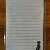 Personalized Dog Animal Notepad Stationery, A Note From Notepad With ...