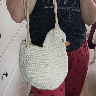 PDF Download Crochet Duck Bag Pattern - Etsy