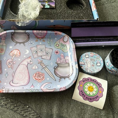 Mystery Rolling Trays Metal Rolling Tray Unique Design Tray Small ...