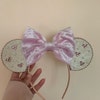The Ice Queen Handmade Mouse Ears Headband - Etsy