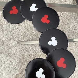 Disney Floating Charm Bracelet Mickey Mouse Floating Charm - Etsy