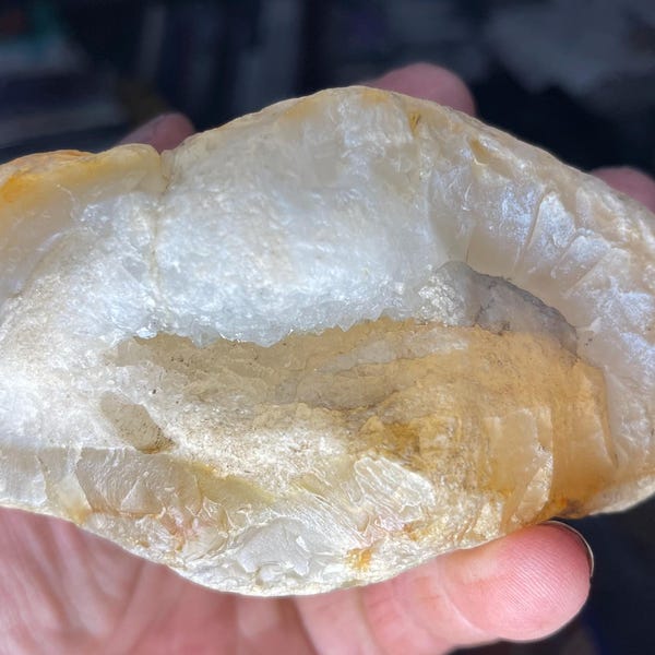 Collection of 3 Oregon Agates, Carnelian Agate, Chalcedony, Quartz ...