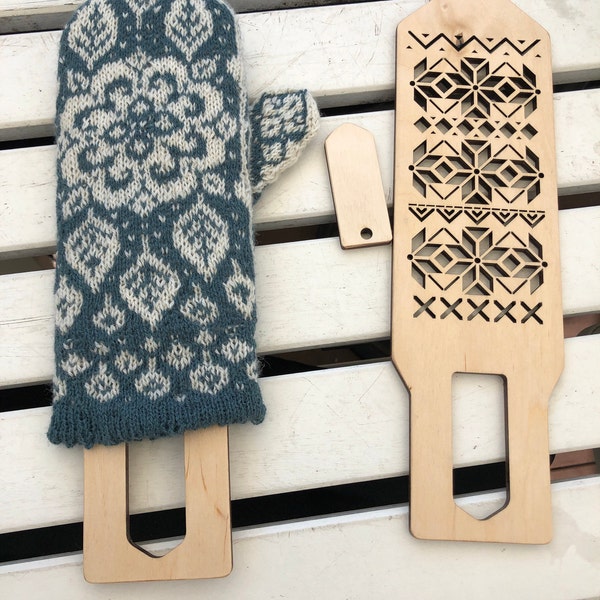 Wooden Mitten Blockers,wood Form for Blocking Knitted Gloves,nordic ...
