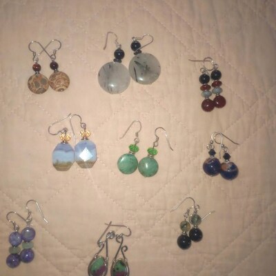 Pink Breast Cancer Awareness Ribbon Earrings, Cancer Survivor Earrings ...