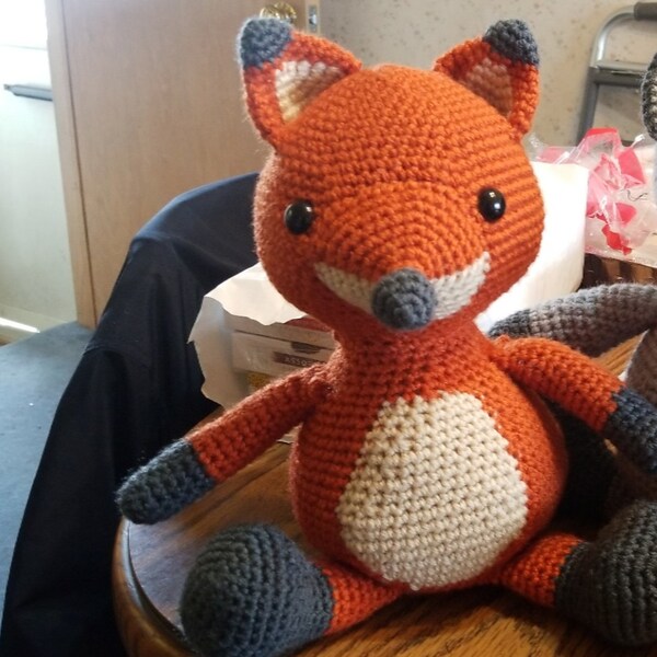 Amigurumi Crochet Pattern - Chester the Fox - Etsy